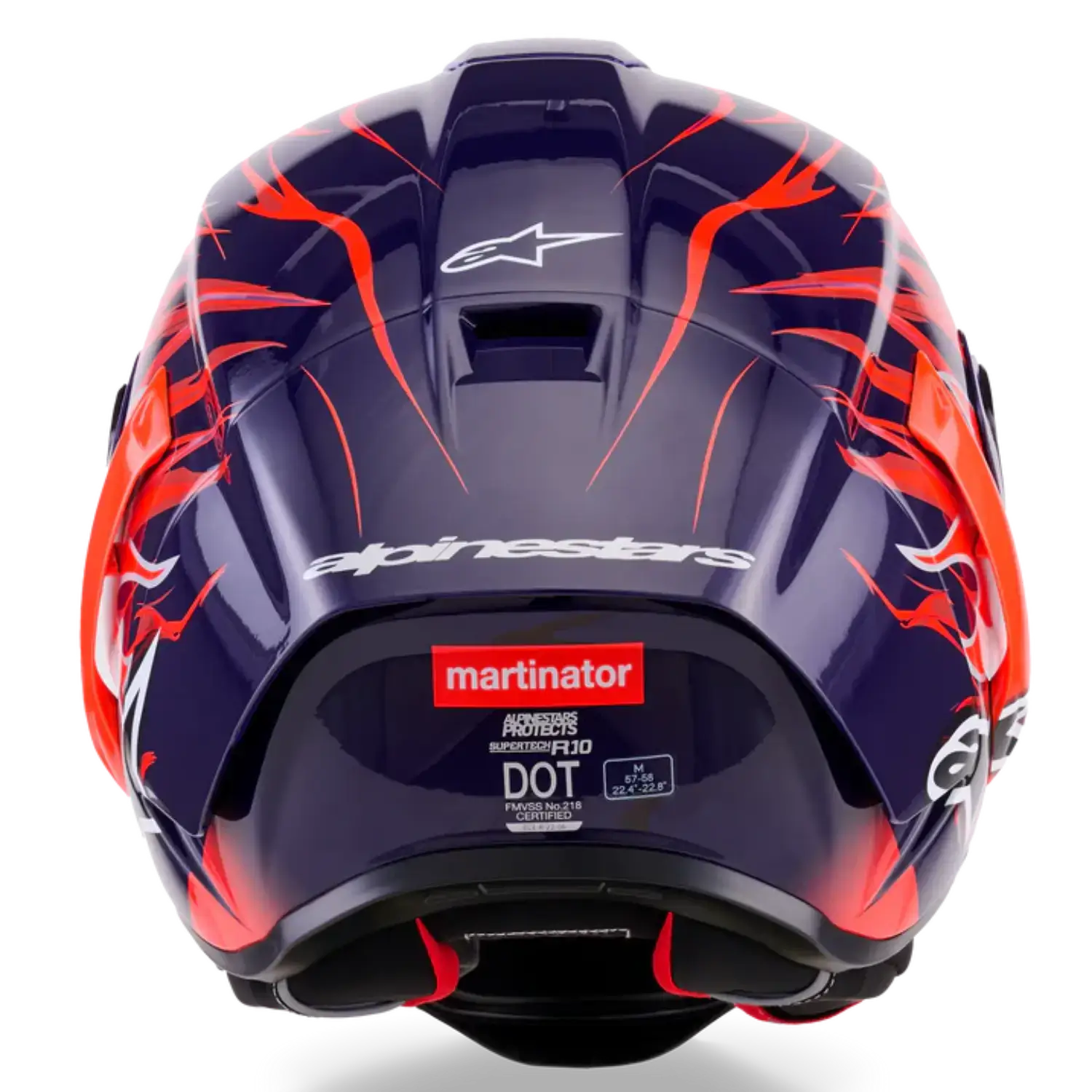 Alpinestars Supertech R10 Flyte Helmet Purple / Red / Glossy | Laguna ...