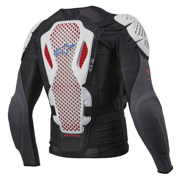 Alpinestars Honda Bionic Plus V2 Protection Jacket Black / White / Blue ...