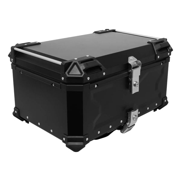 Bike It 65 Litre Rigid Aluminium Luggage Top Box | Laguna Direct