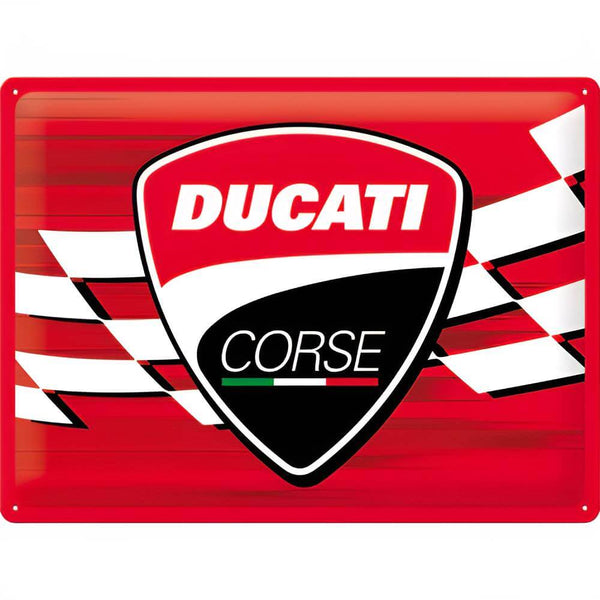 Ducati Corse Tin Sign | Laguna Direct