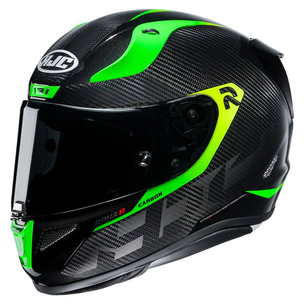 HJC RPHA 11 Carbon Full Face Helmet Bleer Green | Laguna Direct
