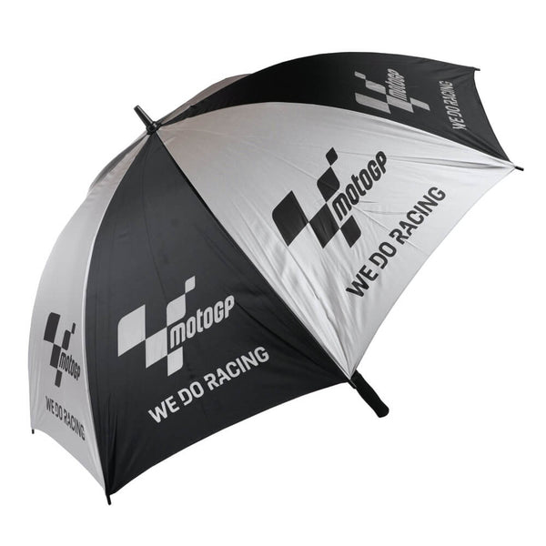 MotoGP "We Do Racing" Track Umbrella Black / Silver | Laguna Direct