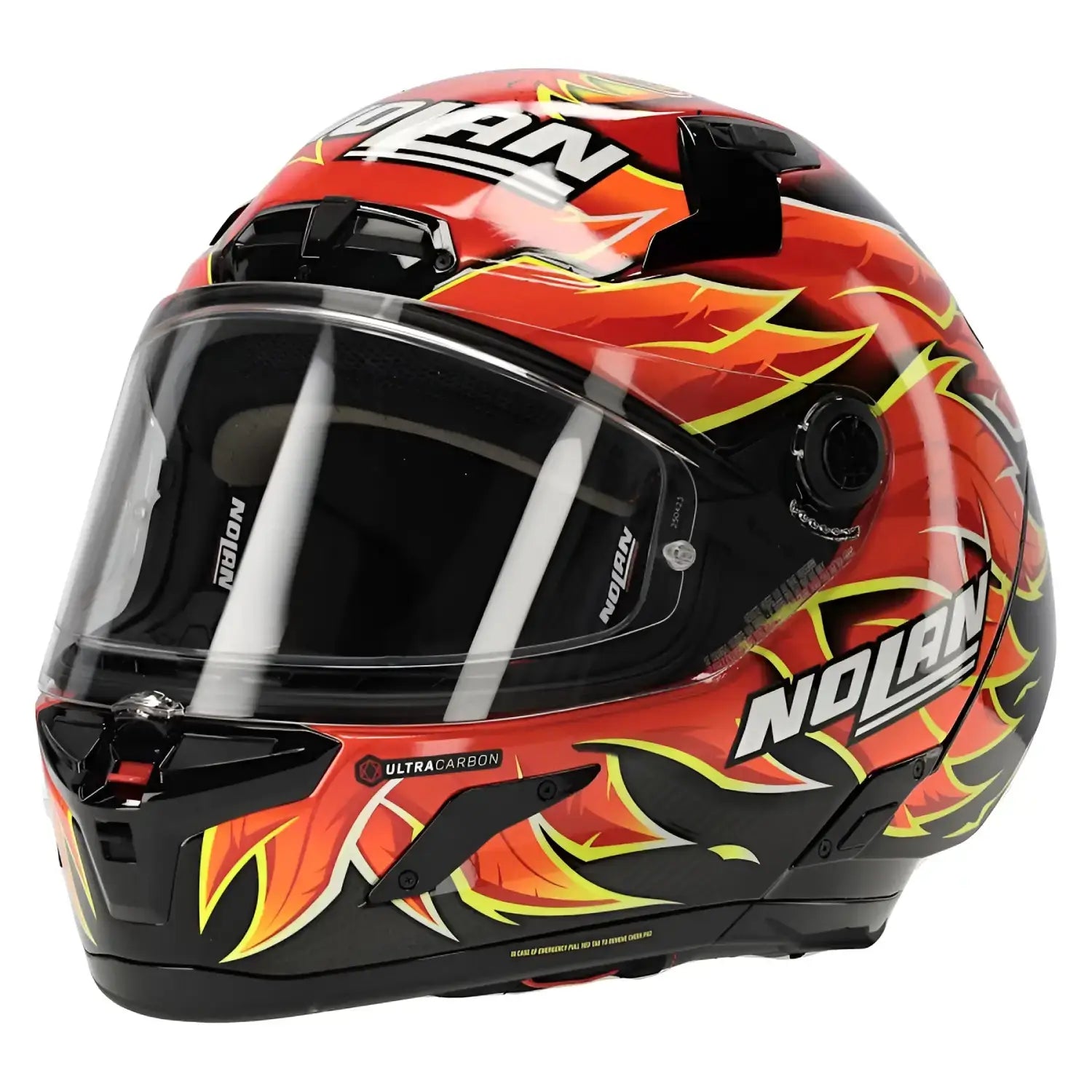 Nolan X-804 RS Replica Iannone Carbon Helmet | Laguna Direct