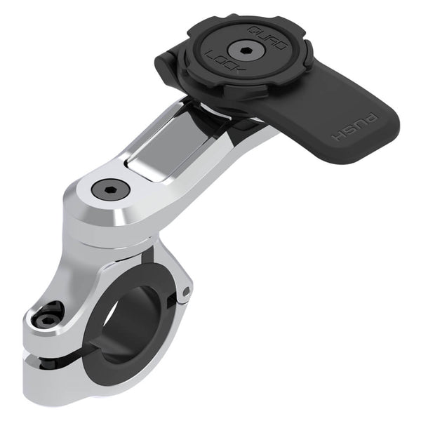 Quad Lock Motorcycle Handlebar Mount PRO Chrome | Laguna Direct