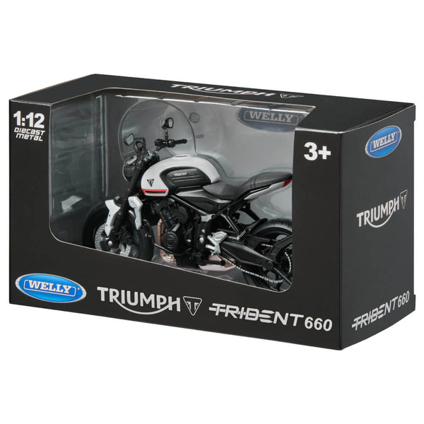Triumph Trident 660 1:12 Scale Model (Welly) | Laguna Direct