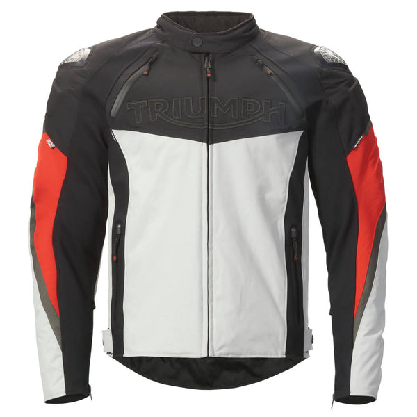 Triumph Triple Sports TriTech Jacket Black / Grey / Red | Laguna Direct