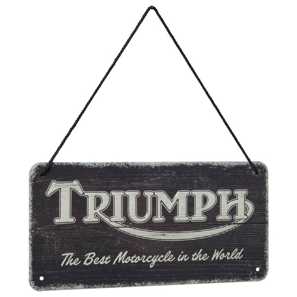 Triumph Workshop Hanging Sign | Laguna Direct