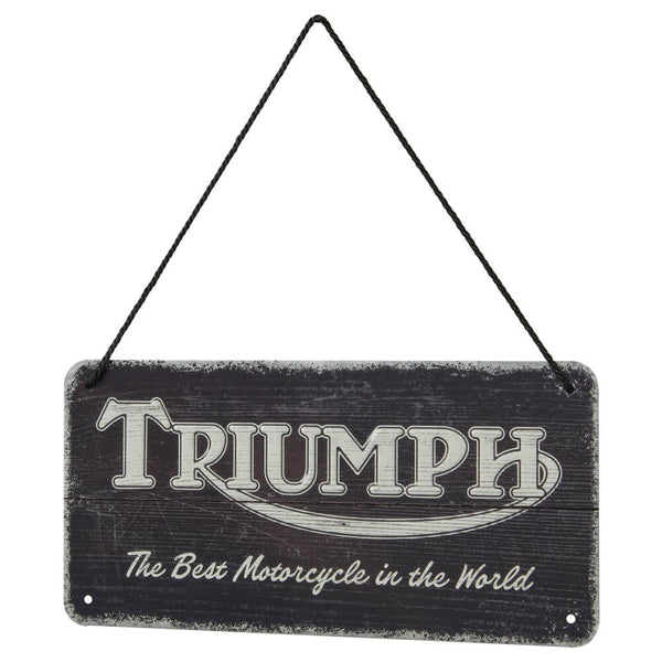 Triumph Workshop Hanging Sign | Laguna Direct