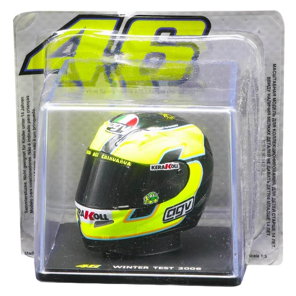 VR46 Mini Helmet Winter Test 2006 | Laguna Direct