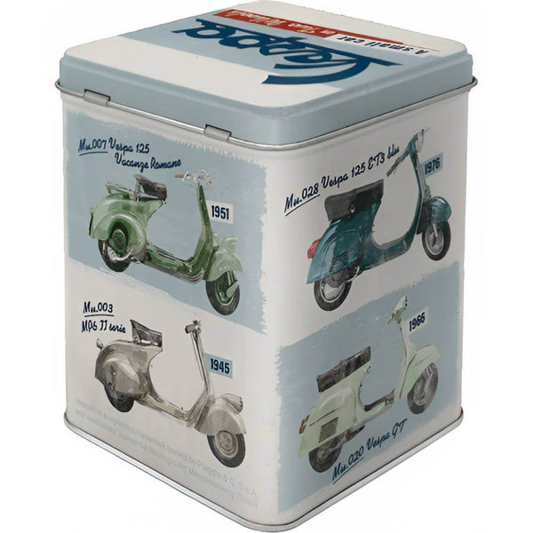 Vespa Tea Tin Box | Laguna Direct