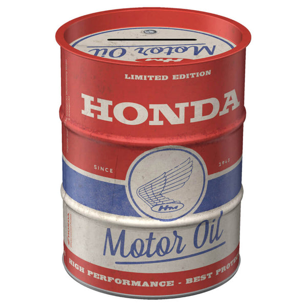 Honda Motorcycles Motor Oil Money Box | Laguna Direct