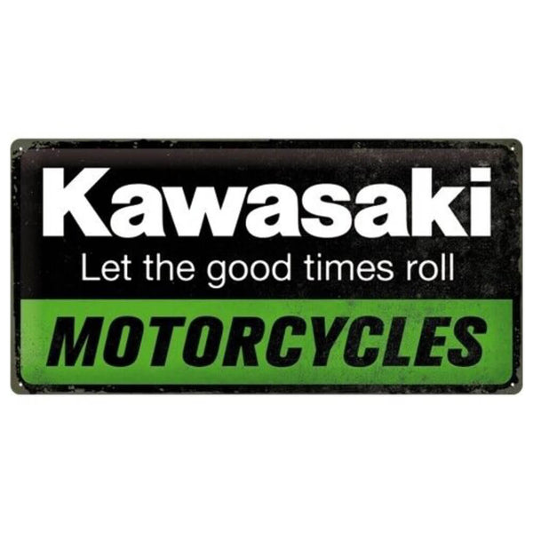 Kawasaki Motorcycles Tin Sign | Laguna Direct