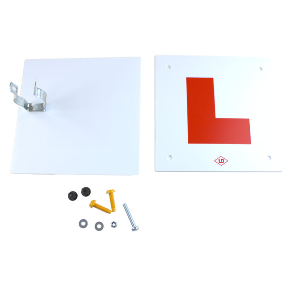 Motorcycle L-Plates Rigid Front & Rear Kit | Laguna Direct