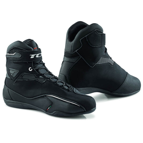 TCX Zeta Waterproof Motorcycle Boots Black | Laguna Direct