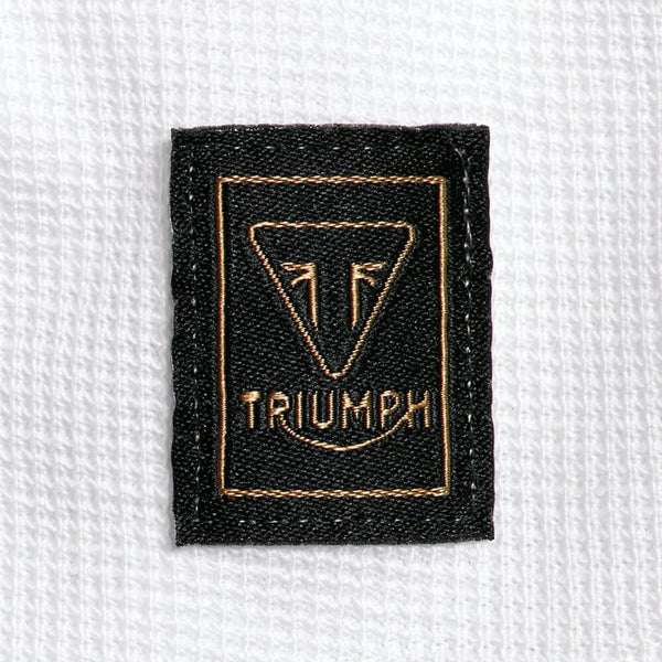 Triumph Stoll Women's L/S Waffle T-Shirt White | Laguna Direct